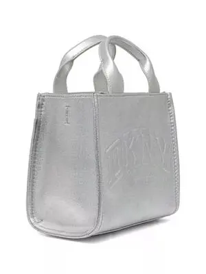 Dkny Metallic-effect Tote Bag