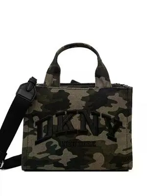 Dkny Logo-patch Tote Bag