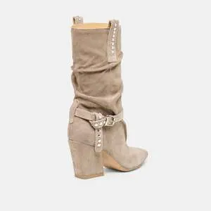 DOLCEVITA Morla Suede Boots - Taupe Suede