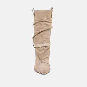 DOLCEVITA Morla Suede Boots - Taupe Suede