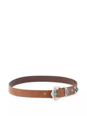 Pinko Buckled Leather Belt