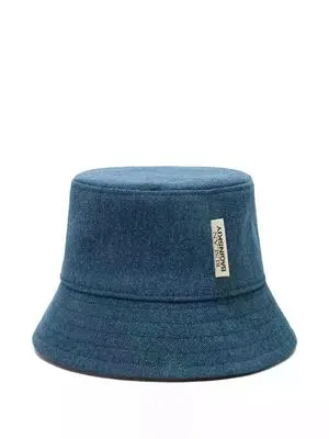 Ruslan Baginskiy Logo-patch Bucket Hat - Blue
