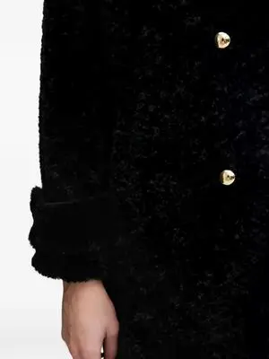 GAUDI Button-fastening Textured Coat