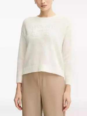 GAUDI Embellished Sweater - Neutrals