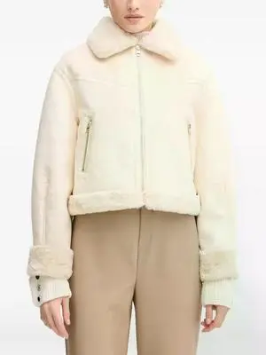 GAUDI Zip-up Jacket - Neutrals