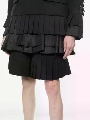Noir Kei Ninomiya Pleated Shorts