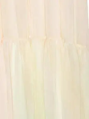 ROTATE BY BIRGER CHRISTENSEN Chiffon A-line Midi Dress - Neutrals