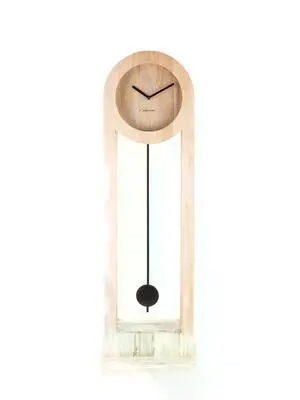 KARLSSON Lena Pendulum Floor Clock - Neutrals