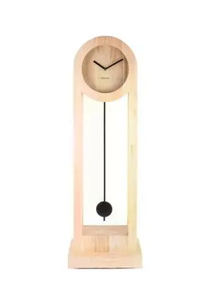KARLSSON Lena Pendulum Floor Clock - Neutrals