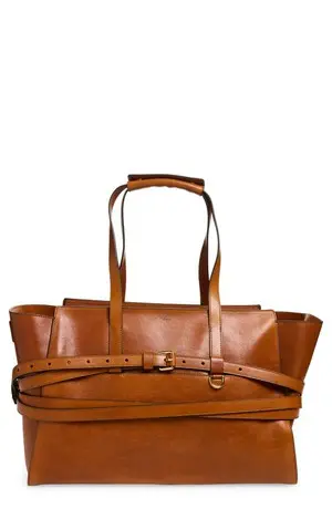 Moschino Leather Tote Bag