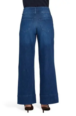 NYDJ Teresa Wide Leg Jeans - Deep Wave