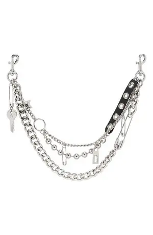 Marc Jacobs The Grommet Charm Chain Shoulder Strap
