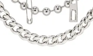 Marc Jacobs The Grommet Charm Chain Shoulder Strap