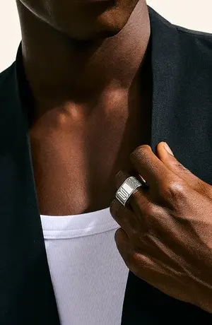 John Hardy Icon 50 Signet Ring - Silver
