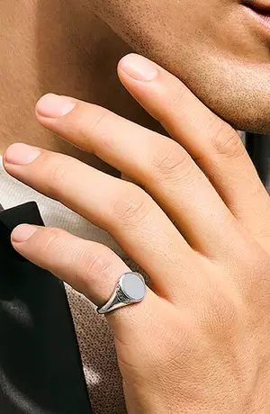 John Hardy Icon 50 Signet Ring