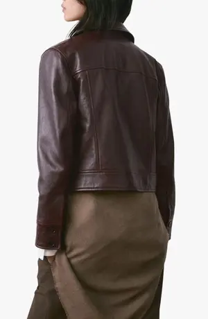 Mango Chaqueta Saint Leather Jacket