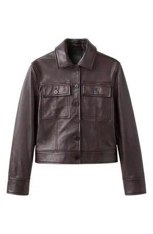 Mango Chaqueta Saint Leather Jacket