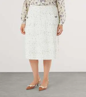 Marina Rinaldi Tweed Skirt