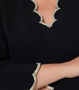 Marina Rinaldi Embellished Blouse