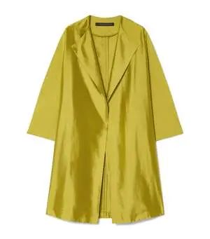 Marina Rinaldi Silk Overcoat