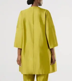 Marina Rinaldi Silk Overcoat