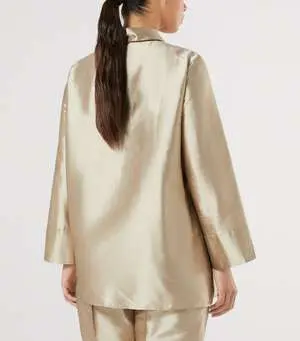 Marina Rinaldi Silk Long Sleeve Shirt