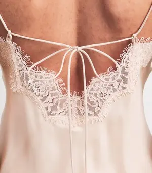 RÓHE Silk Lace Cami Top