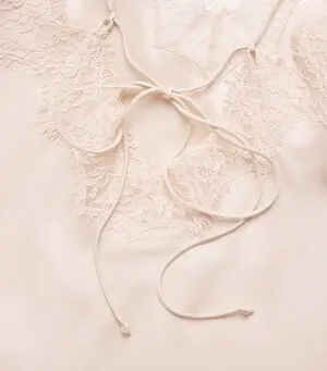 RÓHE Silk Lace Cami Top