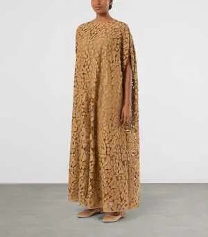 Marina Rinaldi Macramé Lace Maxi Dress