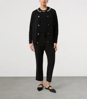 Marina Rinaldi Embellished Cardigan