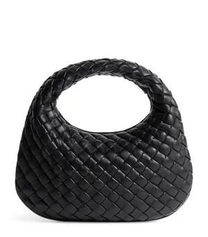 Bottega Veneta Baby Veneta Shoulder Bag - Black