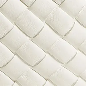 Bottega Veneta Baby Leather Veneta Shoulder Bag - White