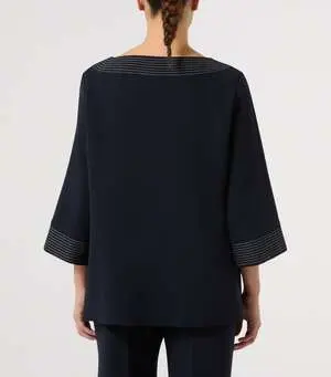 Marina Rinaldi Cady Tunic Blouse