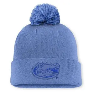 JORDAN BRAND Florida Gators Primetime Peak Campus Cuffed Knit Hat With Pom - Royal