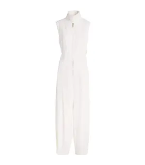 Zimmermann Twill Luna Jumpsuit - White