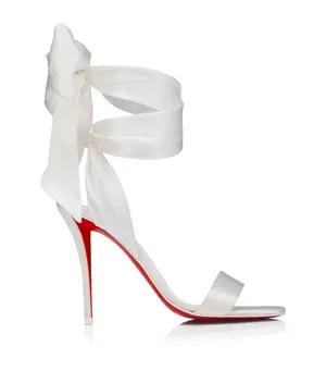 CHRISTIAN LOUBOUTIN Miss Z Sandale Du Désert Silk Sandals 100