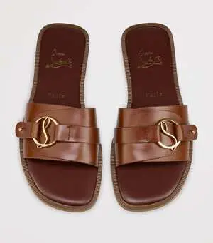 CHRISTIAN LOUBOUTIN Her In Roma Calfskin Sandals