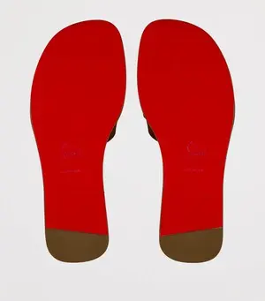 CHRISTIAN LOUBOUTIN Her In Roma Calfskin Sandals