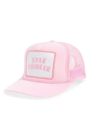 FRIDAY FEELIN’ Trucker Hat - Light Pink