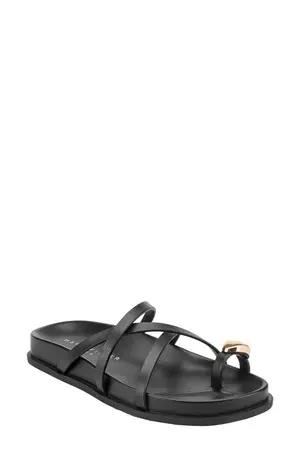 Marc Fisher Braidey Slide Sandal - Blk01