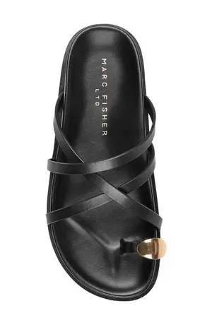 Marc Fisher Braidey Slide Sandal - Blk01