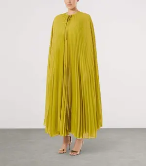 Marina Rinaldi Georgette Plissé Cape