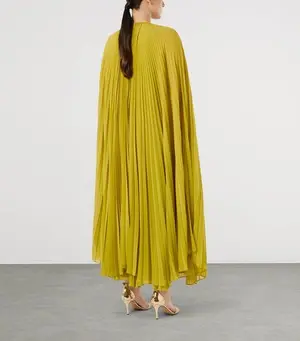 Marina Rinaldi Georgette Plissé Cape