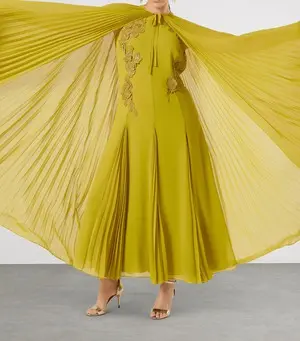 Marina Rinaldi Georgette Plissé Cape