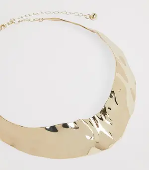 Marina Rinaldi Hammered Collar