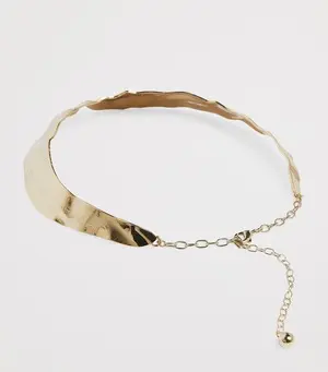 Marina Rinaldi Hammered Collar