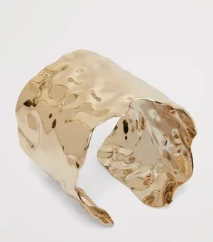 Marina Rinaldi Hammered Metal Bracelet