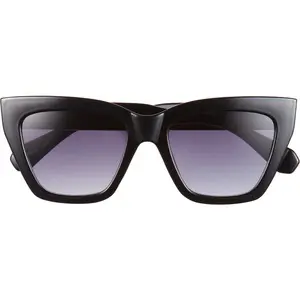 Bp. Gradient Cat Eye Sunglasses - Black