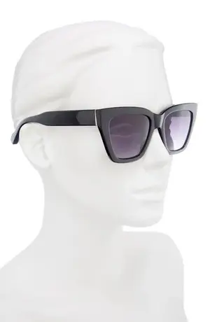 Bp. Gradient Cat Eye Sunglasses - Black