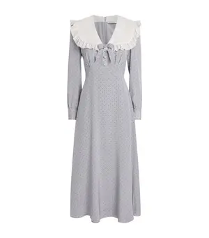 Alessandra Rich Polka Dots Day Dresses